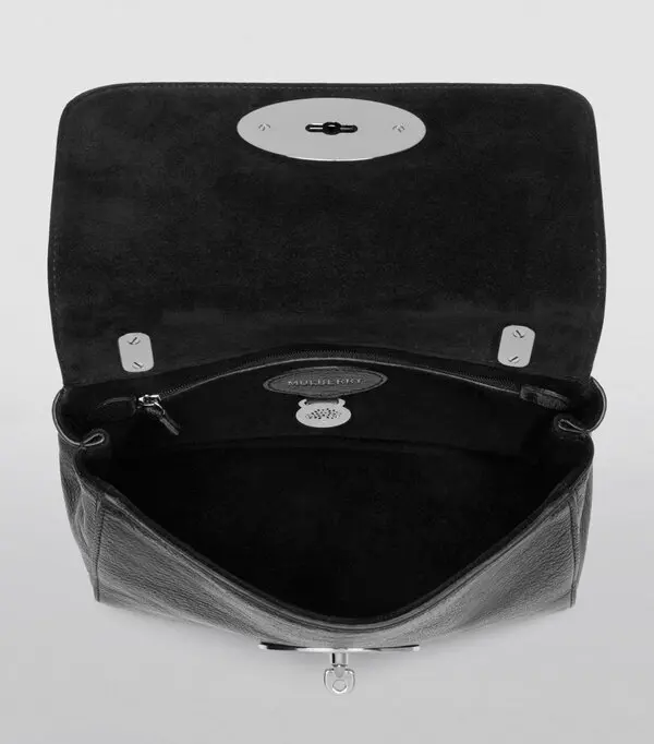 Mulberry Leather Lily Shoulder Bag - Black