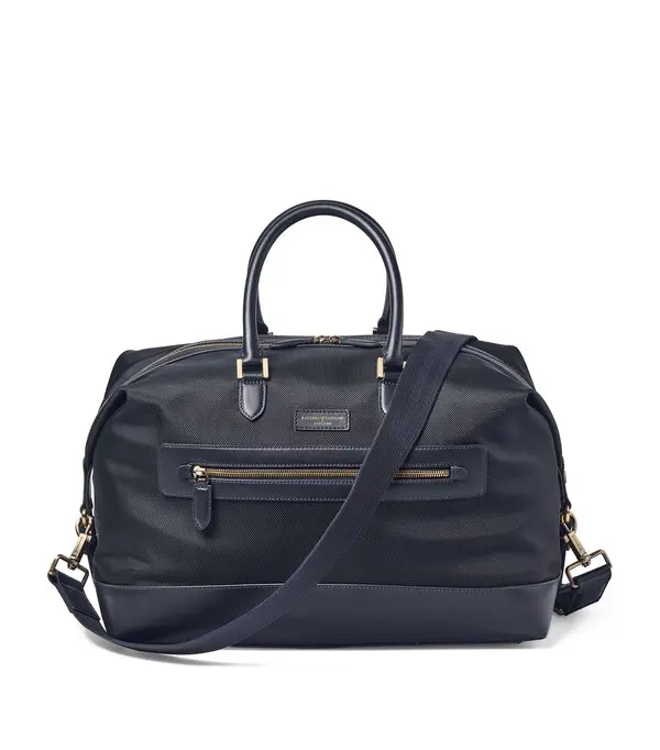 ASPINAL OF LONDON Nylon Gym Bag - Blue