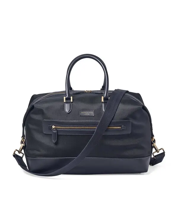 ASPINAL OF LONDON Nylon Gym Bag - Blue