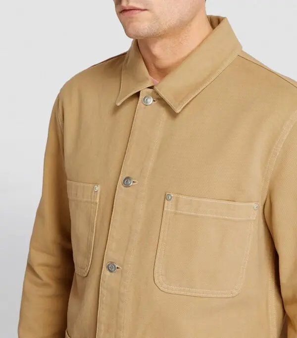 Sandro Denim Worker Jacket