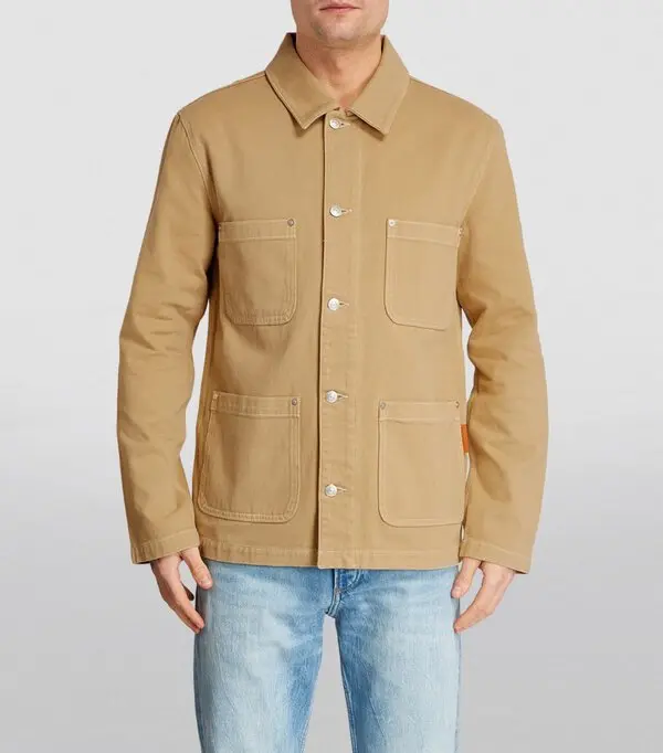 Sandro Denim Worker Jacket