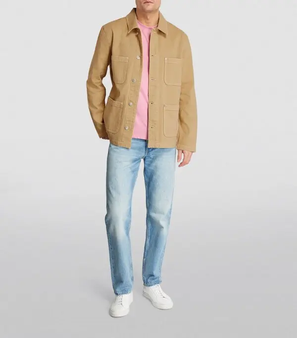 Sandro Denim Worker Jacket