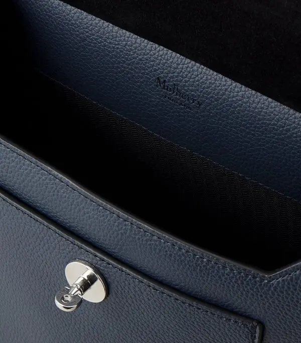 Mulberry Leather Antony Messenger Bag - Blue