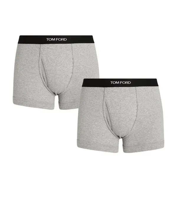 TOM FORD Logo Trunks - Grey