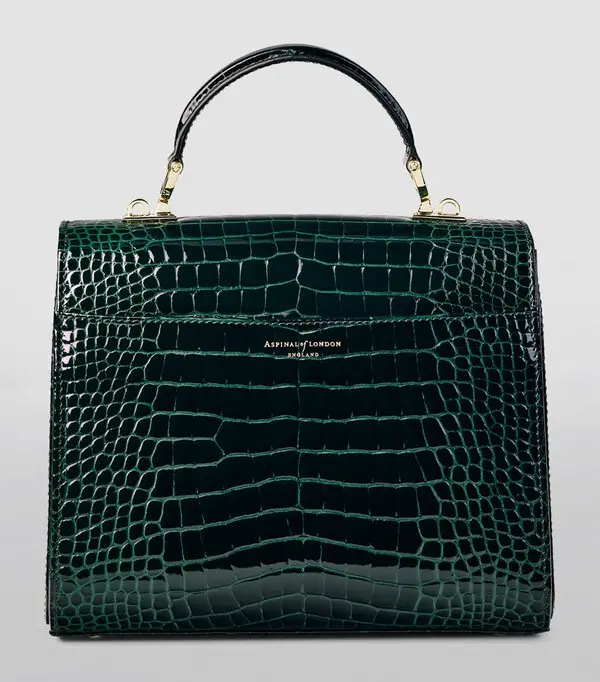 ASPINAL OF LONDON Mayfair Top-handle Bag - Green