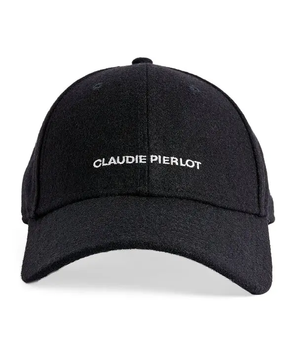 Claudie Pierlot Logo Baseball Cap - Black
