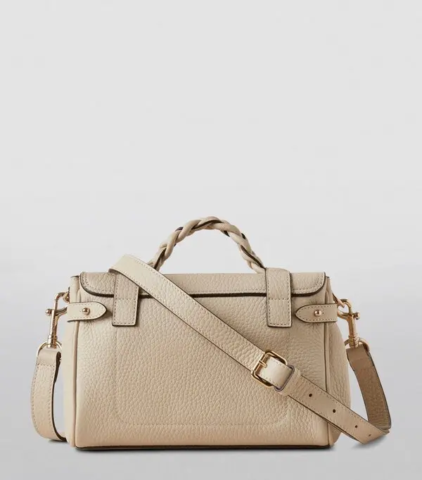 Mulberry Mini Alexa Leather Cross-body Bag - White