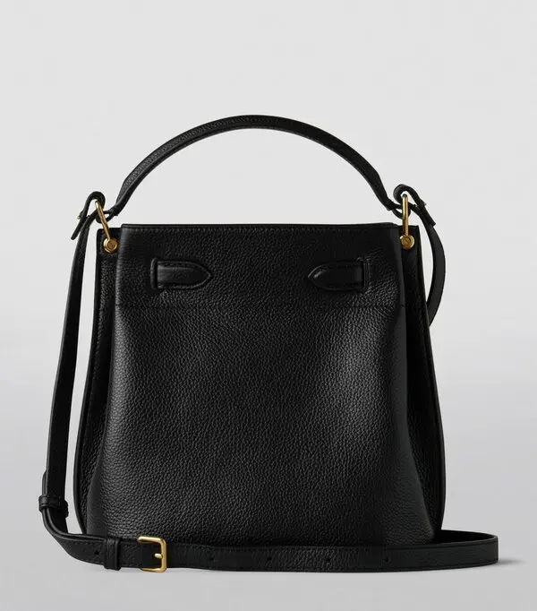 Mulberry Leather Islington Bucket Bag - Black