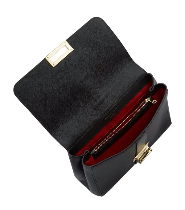ASPINAL OF LONDON Small Leather Lottie Cross-body Bag