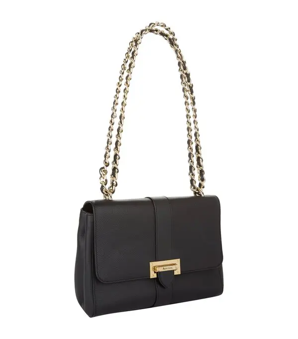 ASPINAL OF LONDON Small Leather Lottie Cross-body Bag