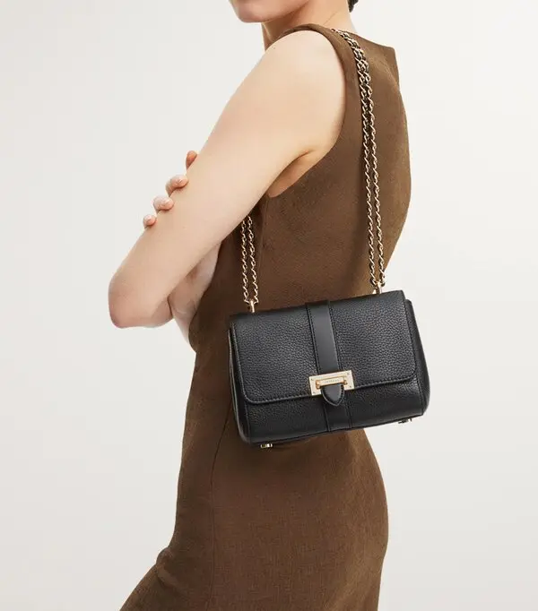 ASPINAL OF LONDON Small Leather Lottie Cross-body Bag