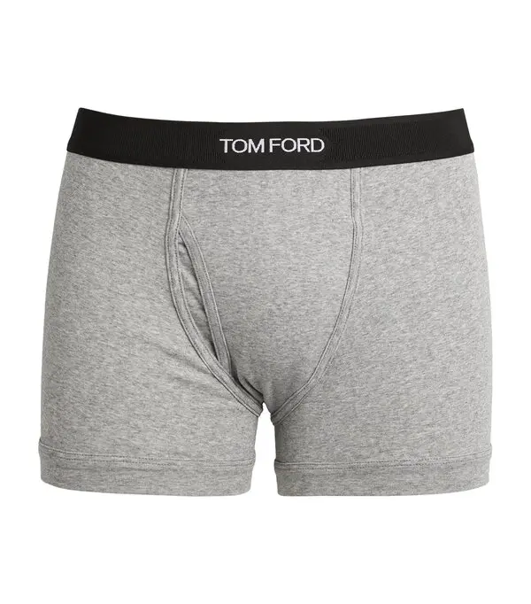 TOM FORD Logo Trunks - Grey