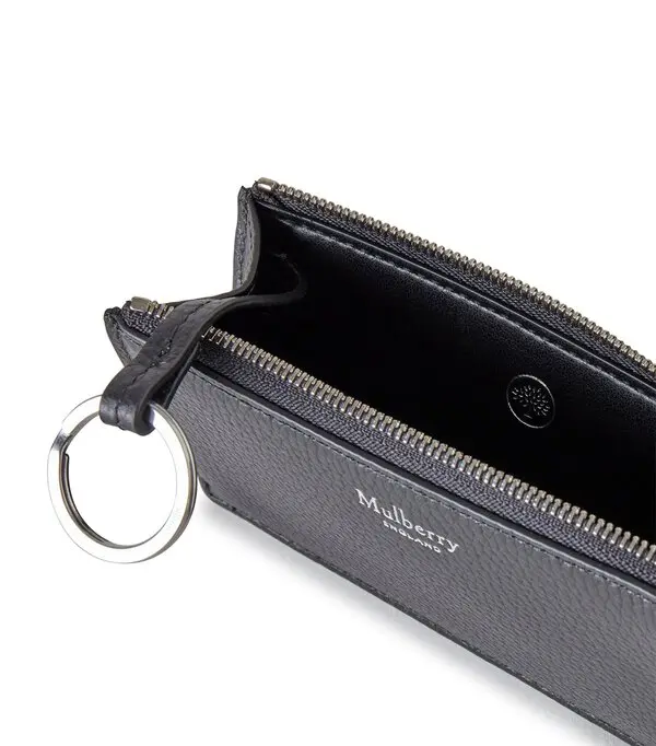 Mulberry Longline Zipped Continental Cardholder - Black