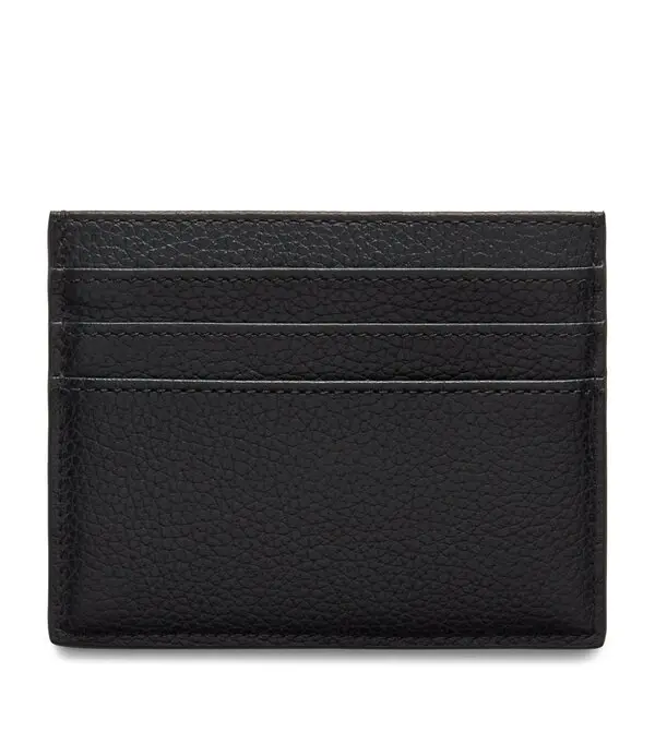 Mulberry Leather Card Holder - Black