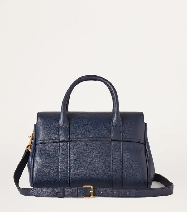 Mulberry Small Leather Bayswater Satchel - Blue