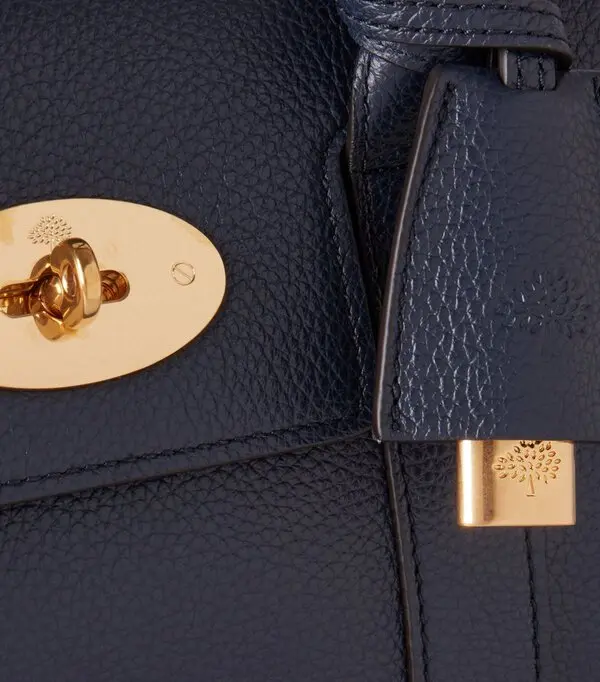 Mulberry Small Leather Bayswater Satchel - Blue