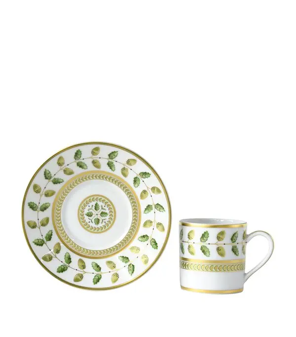 Bernardaud Constance Coffee Cup And Saucer