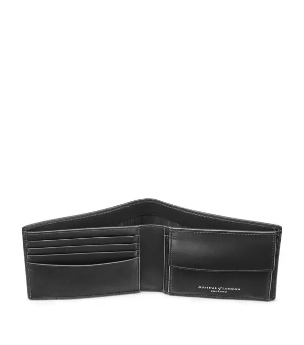 ASPINAL OF LONDON Leather Bifold Coin Wallet
