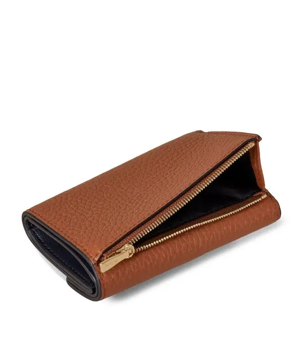 Mulberry Leather Folded Wallet - Brown
