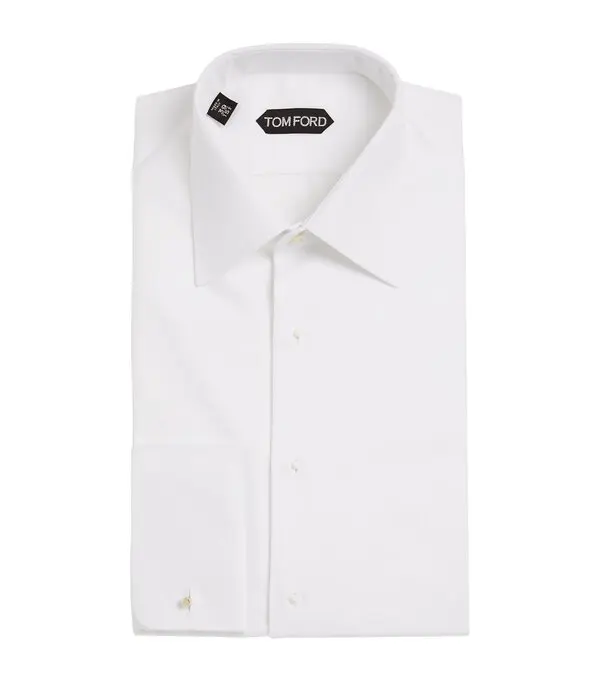 TOM FORD Cotton Cocktail Shirt - White