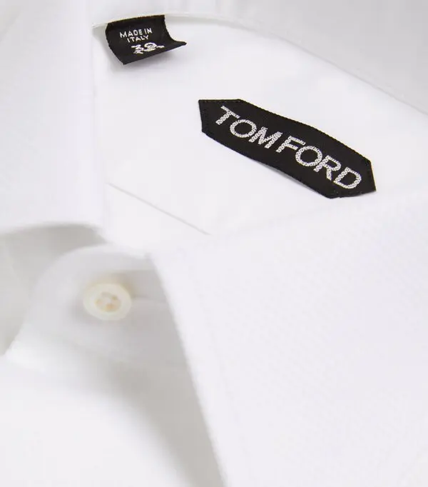 TOM FORD Cotton Cocktail Shirt - White
