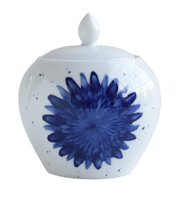 Bernardaud In Bloom Sugar Bowl - Blue