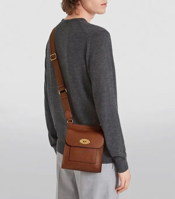 Mulberry Leather Antony Cross-body Bag - Brown