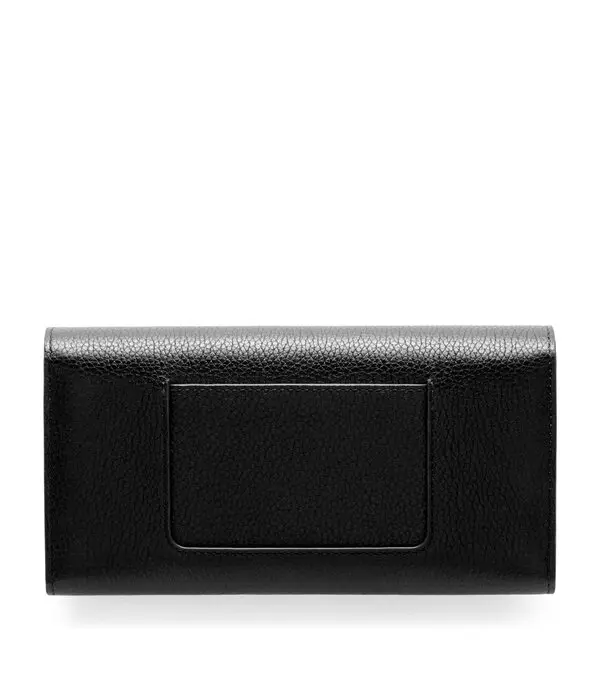 Mulberry Leather Darley Wallet - Black