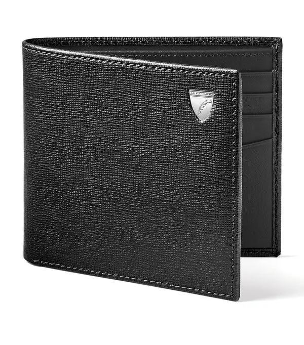 ASPINAL OF LONDON Leather Bifold Wallet - Black