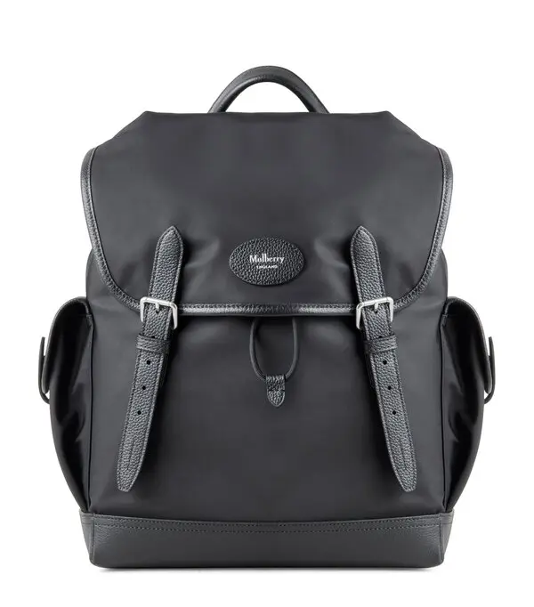 Mulberry Nylon Heritage Backpack - Black