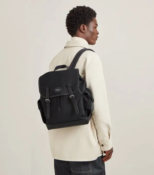 Mulberry Nylon Heritage Backpack - Black