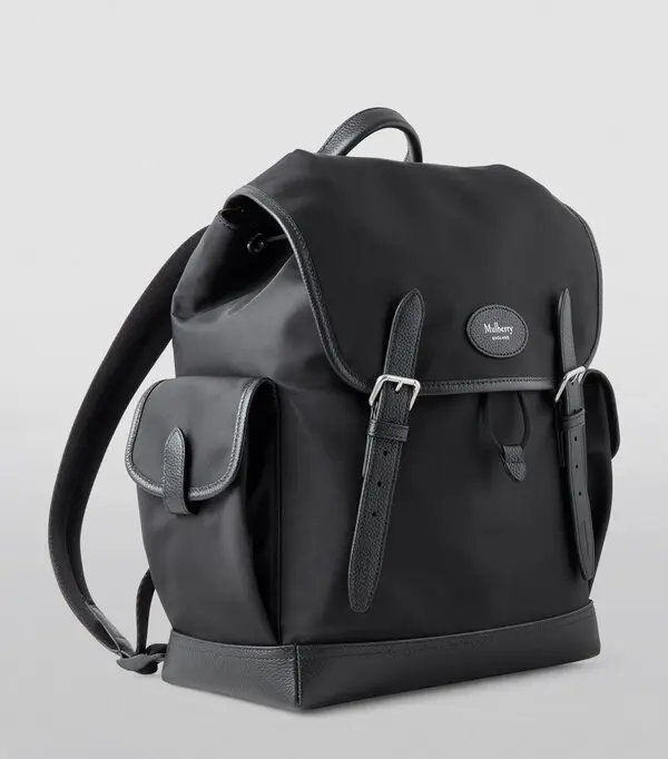 Mulberry Nylon Heritage Backpack - Black