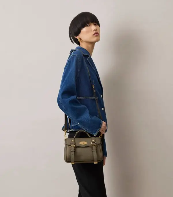 Mulberry Mini Leather Alexa Satchel Bag