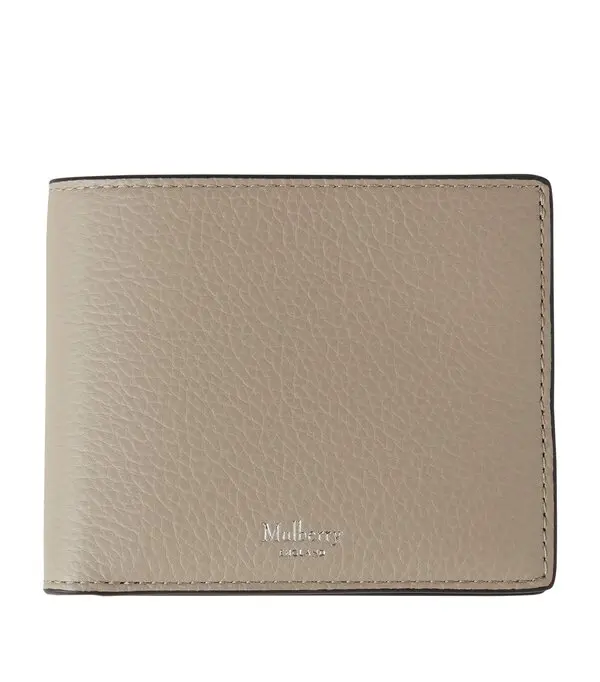 Mulberry Leather Bifold Wallet - Yellow