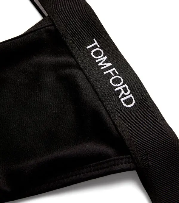 TOM FORD Logo Jock Strap - Black