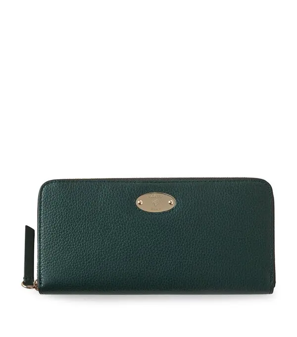 Mulberry Logo Plaque Purse - Green