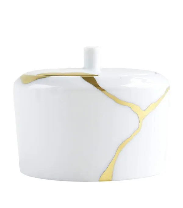 Bernardaud Kintsugi Sugar Bowl - Gold