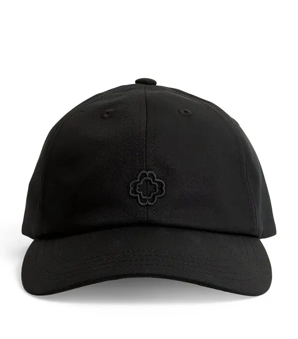 Maje Cotton Baseball Cap - Black
