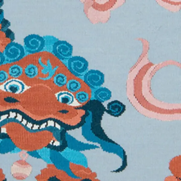THE RUG COMPANY X Guo Pei Lion Dance Cushion