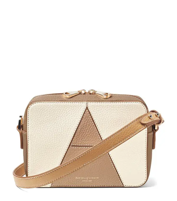 ASPINAL OF LONDON Leather Camera Bag - Neutral