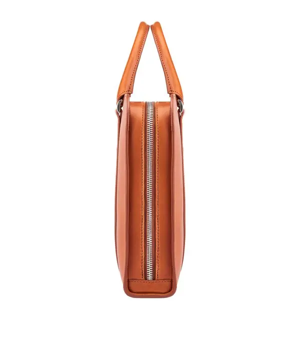 CARL FRIEDRIK Leather Palissy Briefcase - Brown