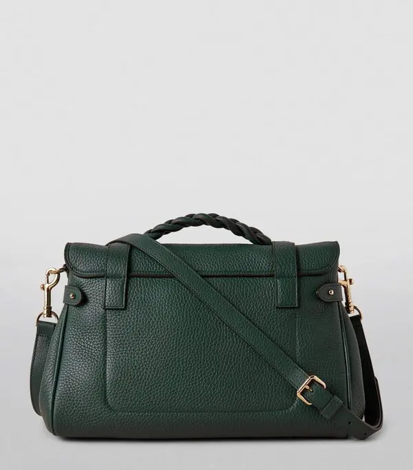 Mulberry Leather Alexa Crossbody Bag - Green