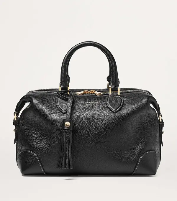 ASPINAL OF LONDON Midi The Hudson Bowling Bag - Black