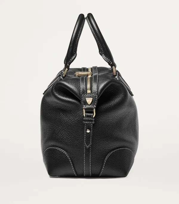 ASPINAL OF LONDON Midi The Hudson Bowling Bag - Black