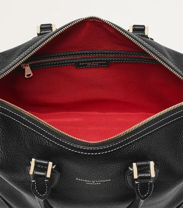 ASPINAL OF LONDON Midi The Hudson Bowling Bag - Black