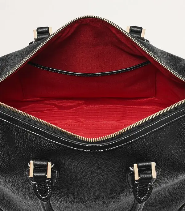 ASPINAL OF LONDON Midi The Hudson Bowling Bag - Black