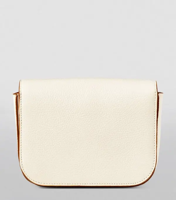 ASPINAL OF LONDON Leather Ella Cross-body Bag - Neutral