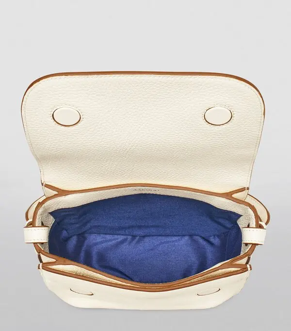 ASPINAL OF LONDON Leather Ella Cross-body Bag - Neutral