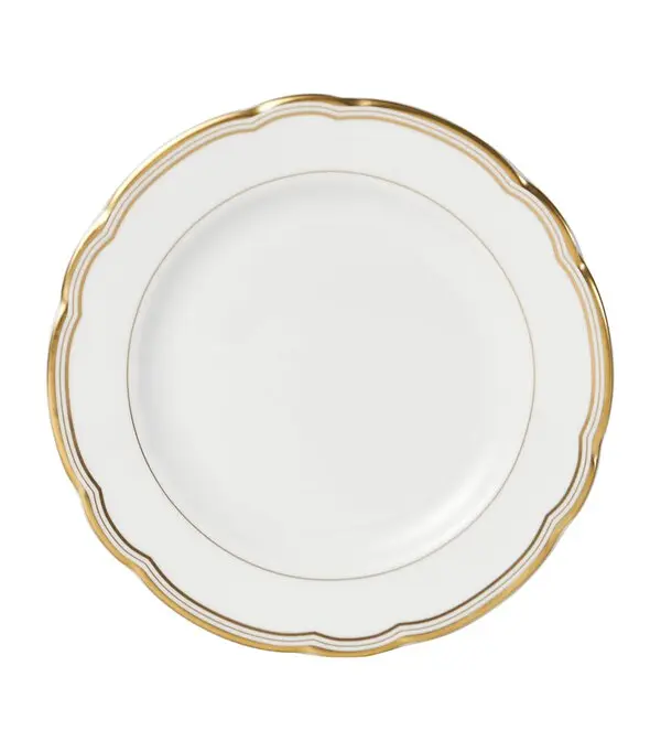Bernardaud Porcelain Pompadour Bread And Butter Plate - Gold