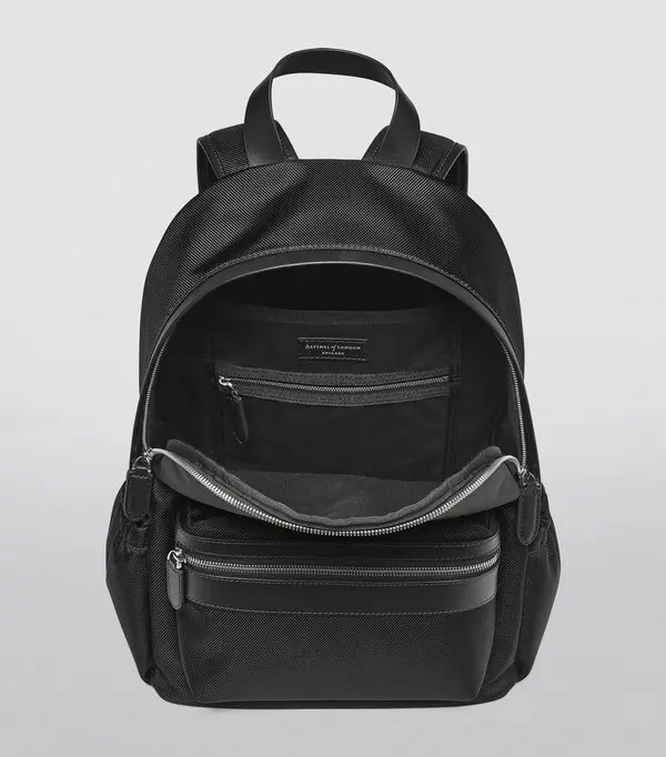 ASPINAL OF LONDON Nylon Backpack - Black